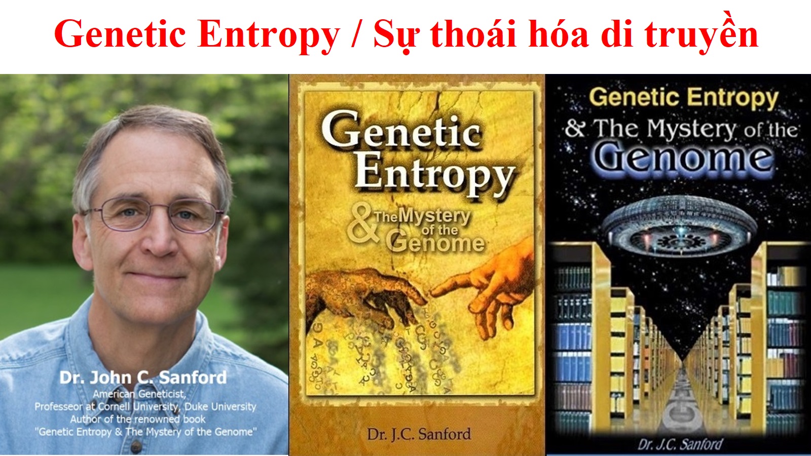 Genetic Entropy / Sự Thoái hóa Di truyền | PhamVietHung's Home